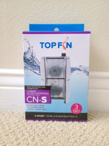 top fin cn-s corner filter cartridges 3 pack