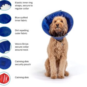 Calm Paws Dog Caring Collar W/Calming (Large)