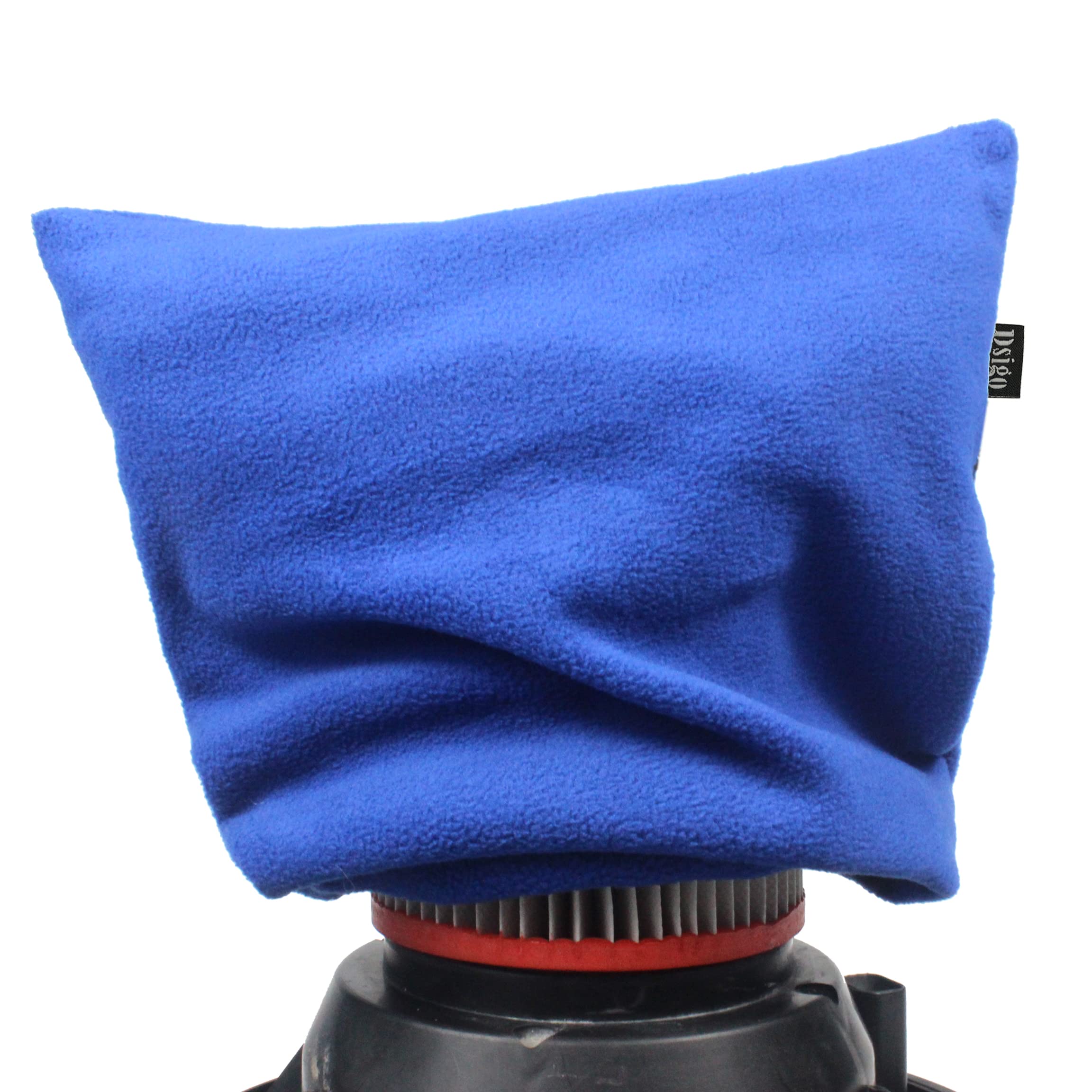 DSIGO Shop Vac Filter Retainer Cover Reusable Blue Vacuum Dust Stopper