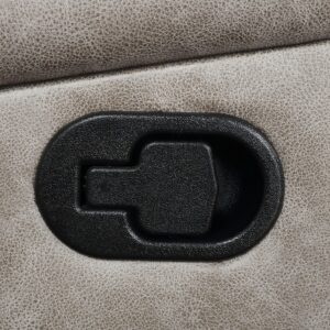 Coaster Home Furnishings Greer Upholstered Motion Reclining Loveseat Taupe