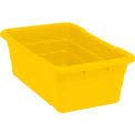 Quantum TUB2516-8YL Cross Stack Tub, Polypropylene, Yellow