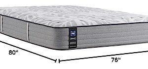 Sealy Posturepedic 11" Spring Tight Top Mattress with Cooling Air Gel Foam, Ultra Firm Spring Mattress with Targeted Body Support, King