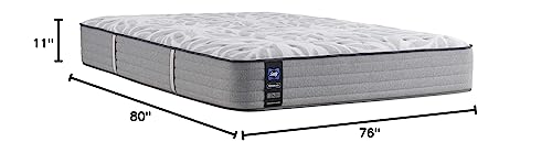 Sealy Posturepedic 11" Spring Tight Top Mattress with Cooling Air Gel Foam, Ultra Firm Spring Mattress with Targeted Body Support, King