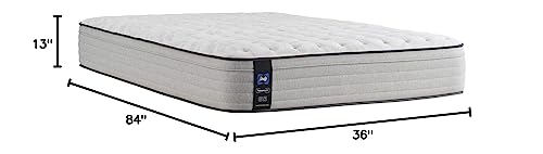 Sealy Posturepedic Spring Summer Rose Faux Eurotop Firm Feel Mattress, Split California King