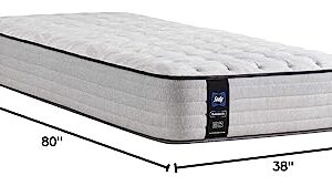 Sealy Posturepedic Spring Summer Rose Firm Feel Mattress, Twin XL