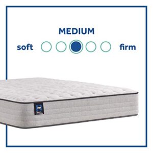 Sealy Posturepedic Spring Bloom Medium Feel Mattress and 5-Inch Foundation, Queen