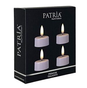 patria led tealights (set of 4)