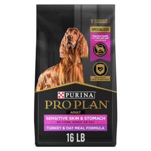 purina pro plan sensitive skin and stomach dry dog food turkey and oat meal - 16 lb. bag