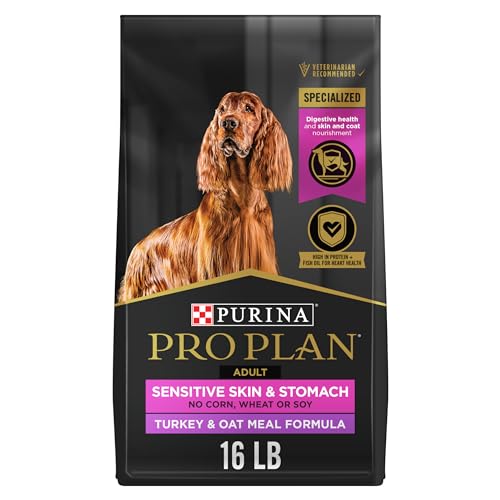 Purina Pro Plan Sensitive Skin and Stomach Dry Dog Food Turkey and Oat Meal - 16 lb. Bag