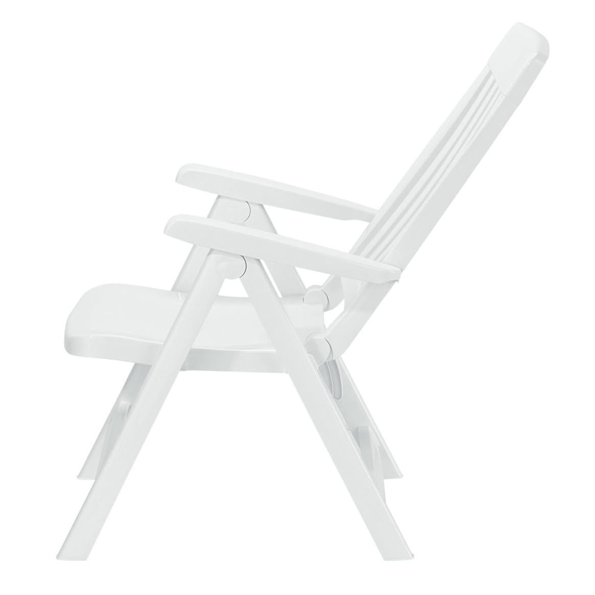 KETTLER Sieger Resin Folding Chair White