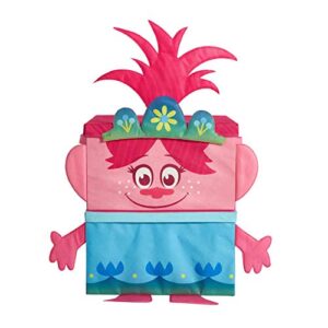 Idea Nuova DreamWorks Trolls Poppy Figural 2 Piece Stackable Storage Set, pink