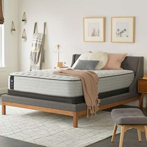 sealy posturepedic spring summer rose faux eurotop firm feel mattress, split california king