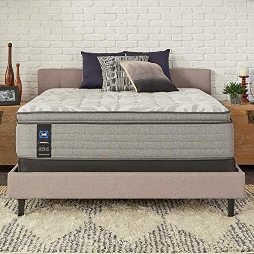 Sealy Posturepedic Spring Silver Pine Euro Pillowtop Medium Feel Mattress, Split California King