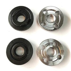 Angle Grinder Replacement Parts Repair Component Angle Grinder Fitting Part Inner Outer Flange for Makita 1 Pair 9523#