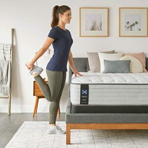 Sealy Posturepedic Spring Summer Rose Faux Eurotop Firm Feel Mattress, Split California King