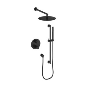 zline autograph edition emerald bay thermostatic shower system in matte black (emby-shs-t2-mb)