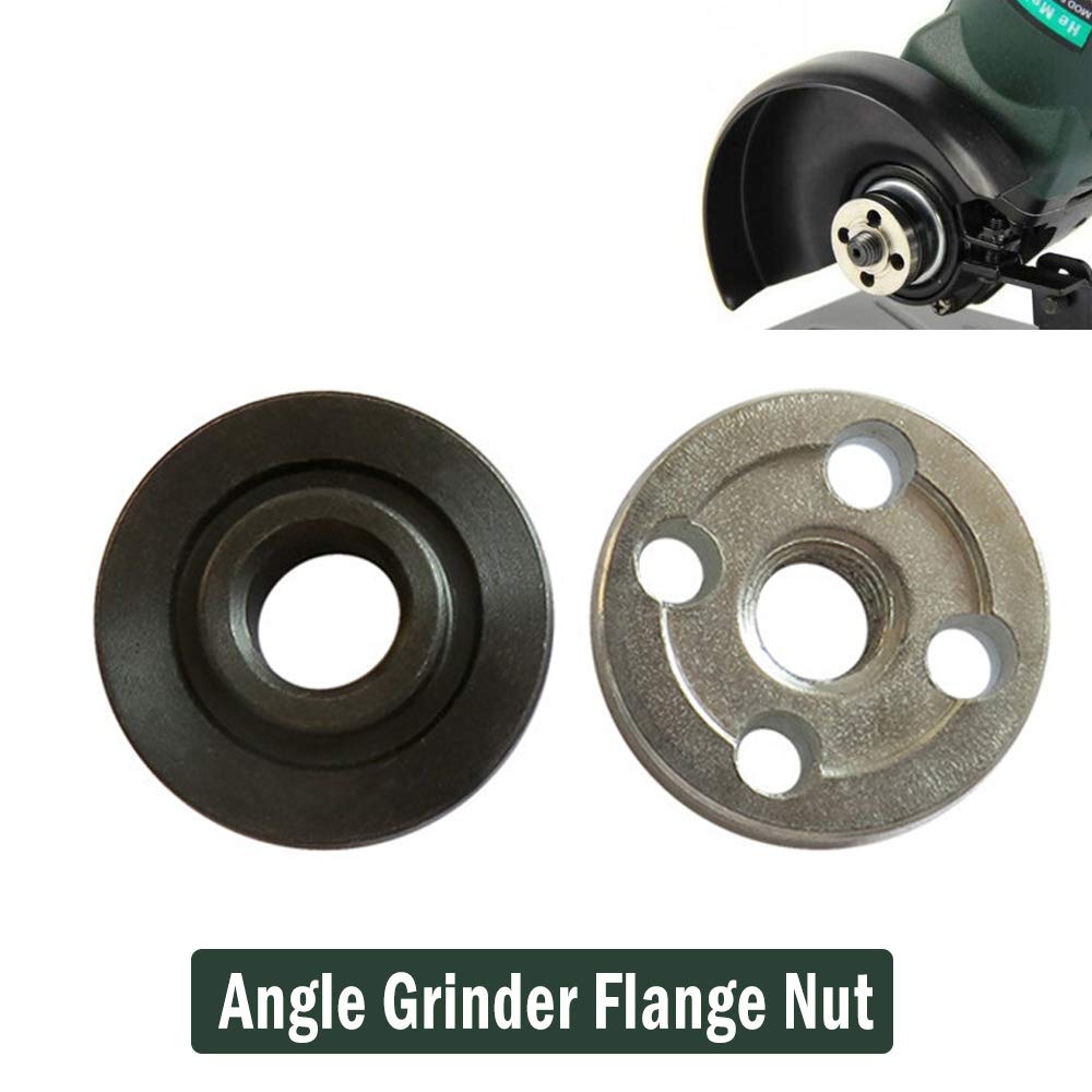 Angle Grinder Replacement Parts Repair Component Angle Grinder Fitting Part Inner Outer Flange for Makita 1 Pair 9523#