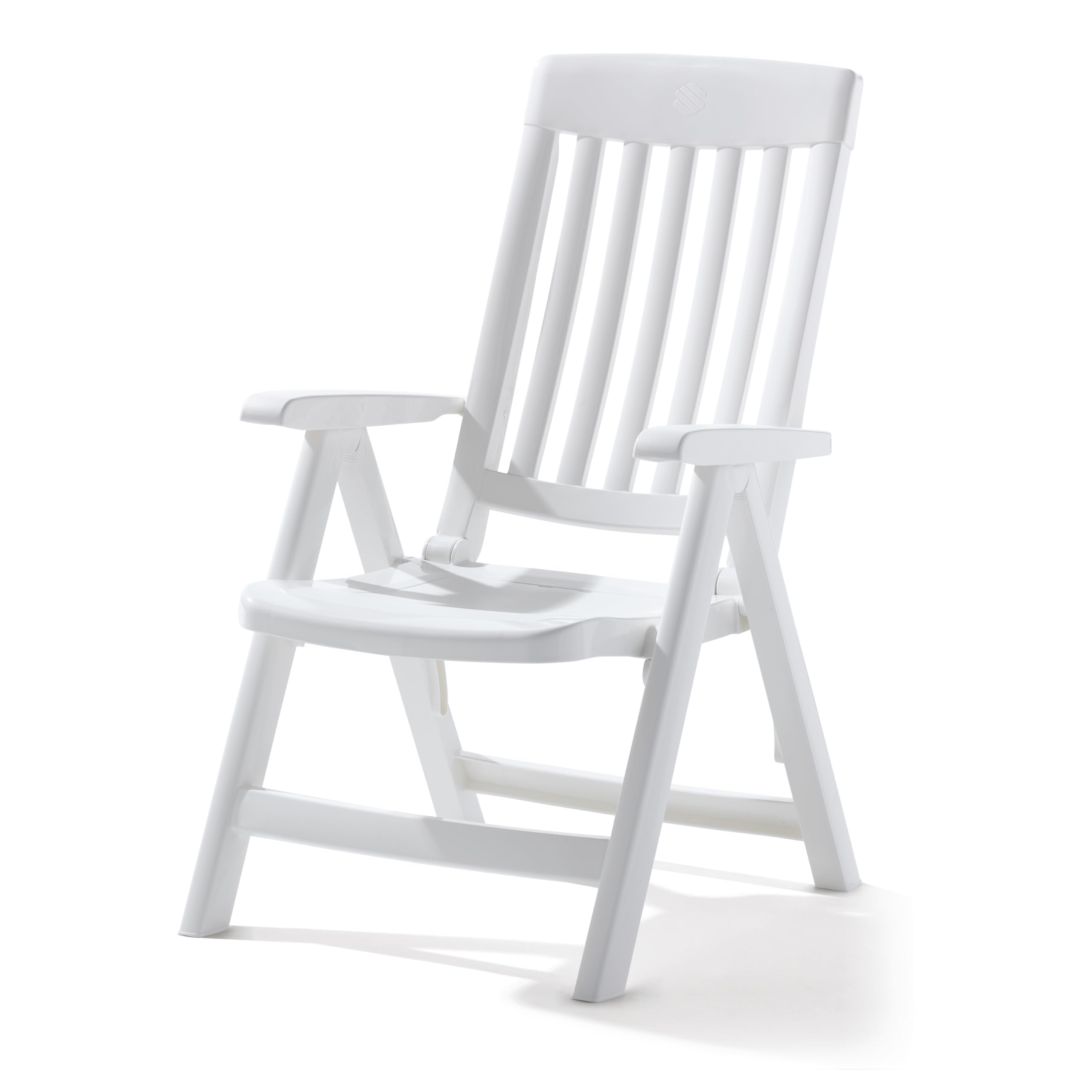 KETTLER Sieger Resin Folding Chair White