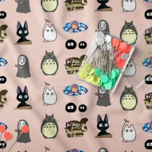 Studio Ghibli Cotton Fabric (1 Yard (36" x 58"))