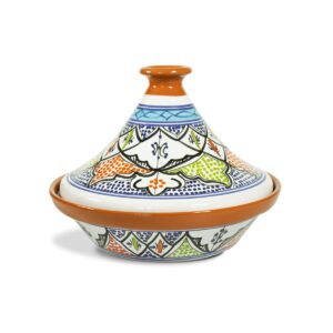 wd lifestyle glazed terracotta tagine (blue)