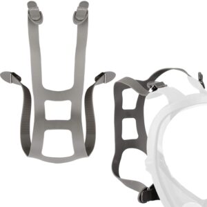 6000 Series Head Harness Strap, Compatible with 3M Full Facepieces 51131370055, Industrial Respirator Replacement Straps, Size 6897/37005