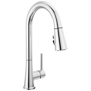 peerless p7947lf precept pull-down, 1.5 gpm flow rate, chrome