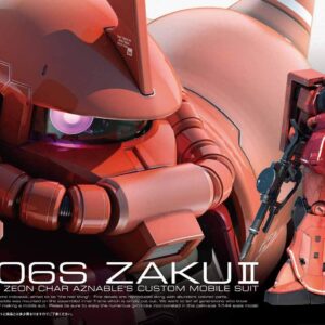 #2 MS-06S Char's Zaku II Mobile Suit Gundam, Bandai RG 1/144