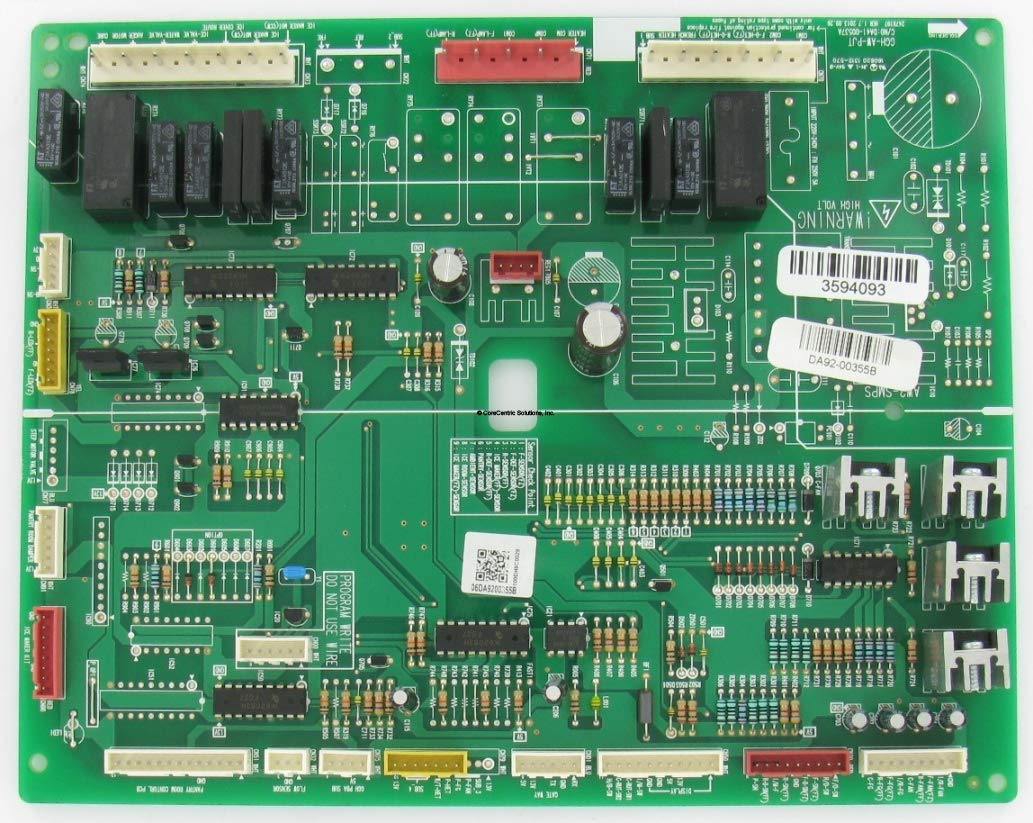 CoreCentric Remanufactured Refrigerator Power Control Board Replacement for Samsung DA92-00355B