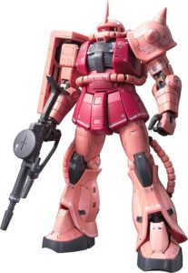 #2 ms-06s char's zaku ii mobile suit gundam, bandai rg 1/144