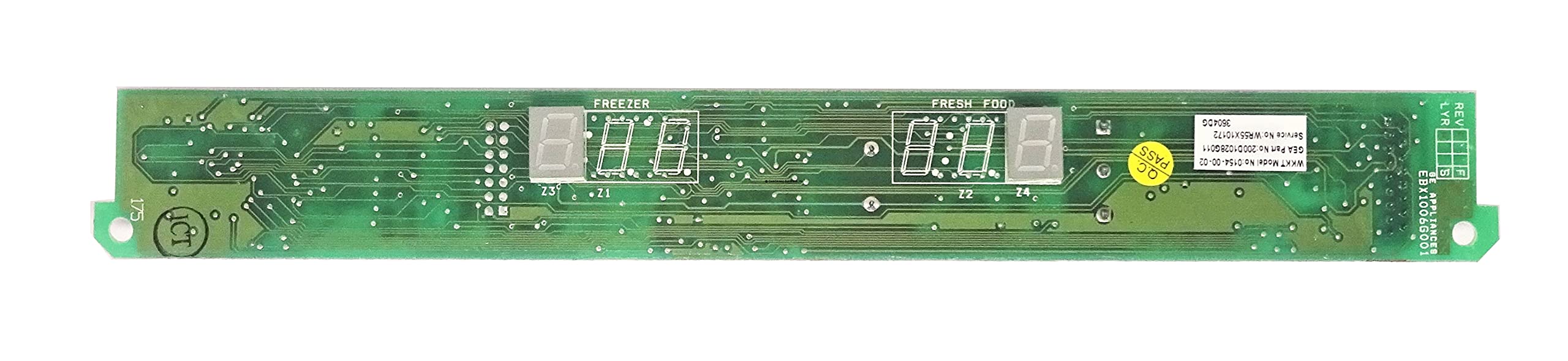 CoreCentric Remanufactured Refrigerator Temperature Control Board Replacement for GE WR55X10172