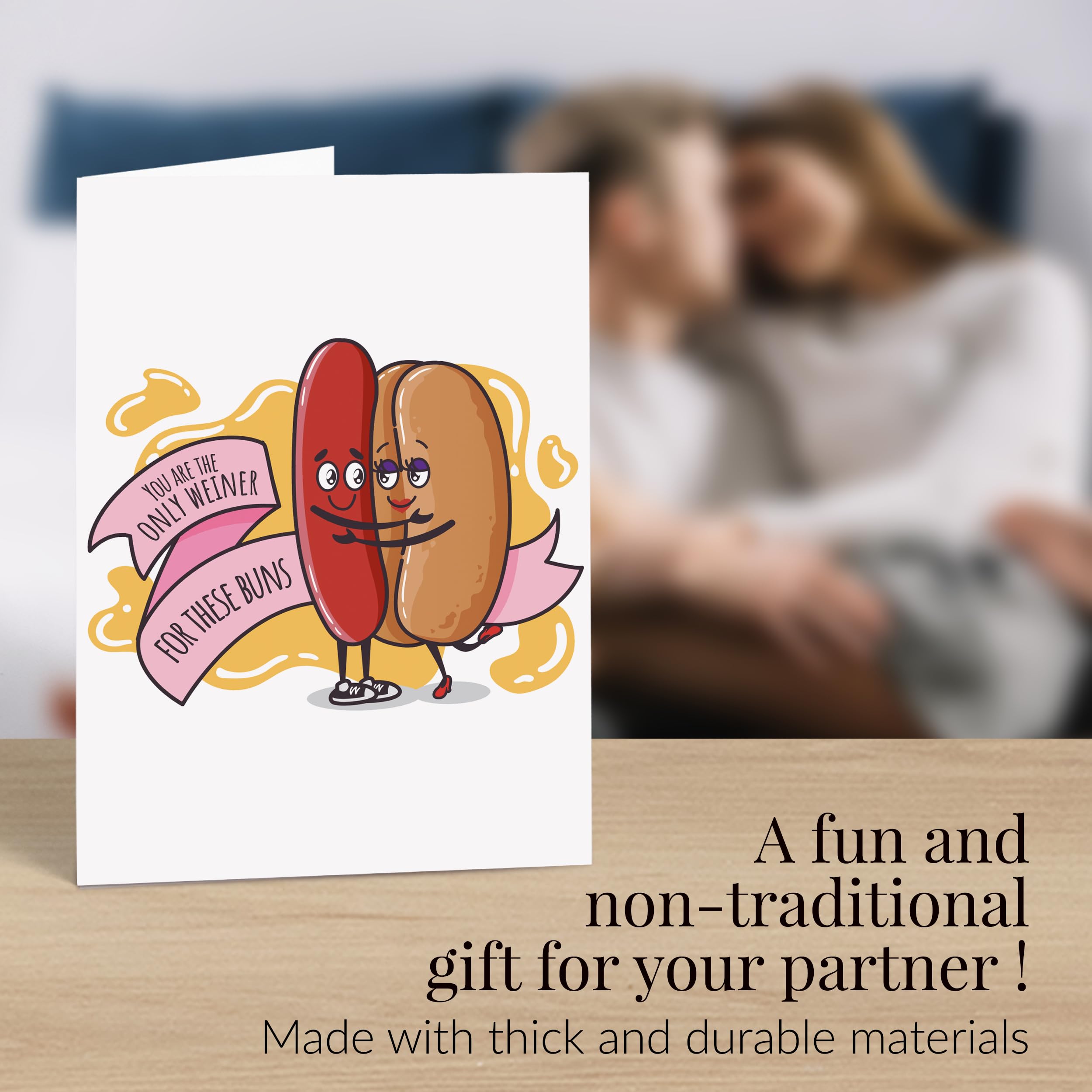 GIFTING GIGGLES Funny Romantic Joke Card for Boyfriend Husband or Lover | Naughty Gift for him | Anniversary, Birthday, Valentine’s Day, Fathers Day, Appreciation | 30th 40th 50th 60th 70th 75th