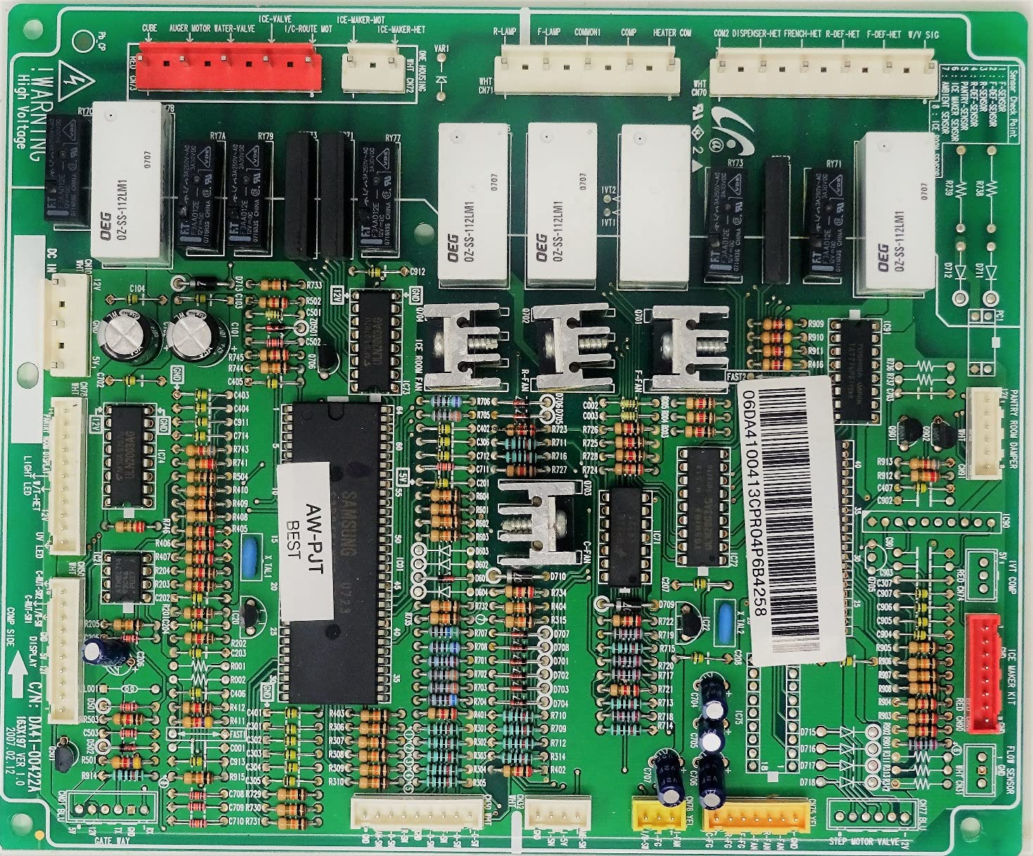 CoreCentric Remanufactured Refrigerator Electronic Control Board Replacement for Samsung DA41-00413C