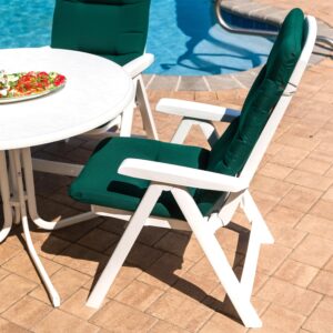 KETTLER Sieger Resin Folding Chair White