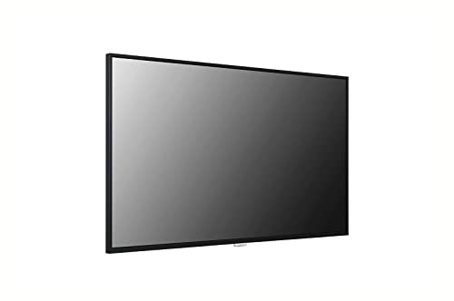 LG 49UH5F-H 49'' Digital Signage, Clear View with Non-Glare Coating, Ultra HD Resolution, Narrow Bezel & Slim Depth, Built-in Speaker, 30° Tilting Installation,Black