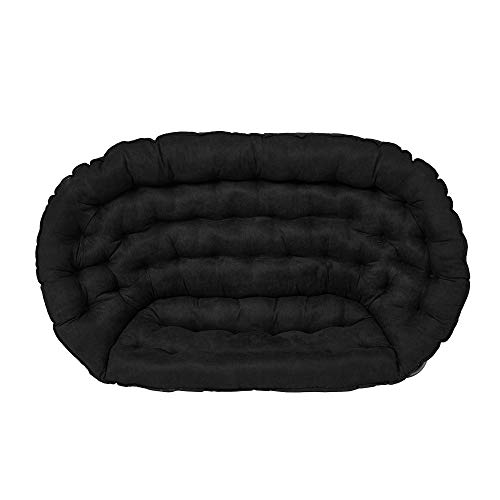 DormCo Papasan Sofa - Solid Black