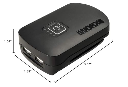 WORX WA3769 USB Charger Adapter Battery