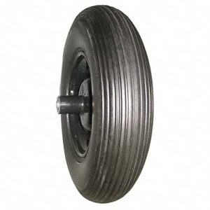 wheelbarrow tire,ribbed,16 in. dia.