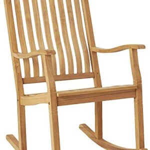 Cambridge Casual Plantation Teak Arie Arie Rocking Chair, Chat Set/Natural Teak