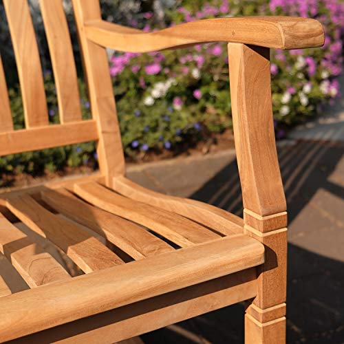 Cambridge Casual Plantation Teak Arie Arie Rocking Chair, Chat Set/Natural Teak