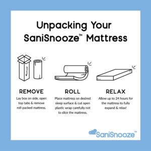 SaniSnooze Moon Waterproof Incontinence Mattress (Twin XL - 38" x 80" x 8")