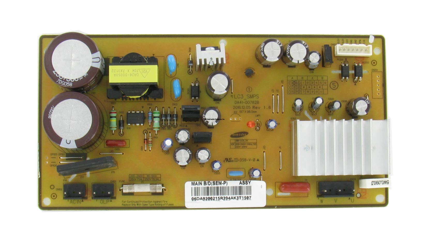 CoreCentric Remanufactured Refrigerator Power Control Board Replacement for Samsung DA92-00215R