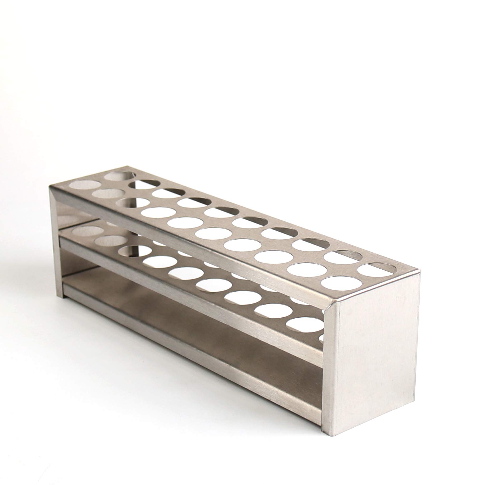 Maccx Tube Rack, Stainless Steel Material, 30Holes(3×10), Suitable for Tubes of Dia.≤18mm, TTR030-18-001