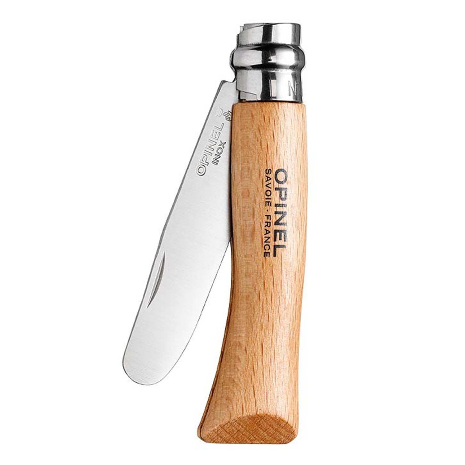 Opinel My First No.7 Box Set with Sheath - Stainless Steel Children’s Folding Pocket Knife with Safety Rounded Tip