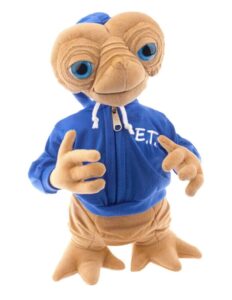 universal studios exclusive - plush pillow - e.t. in blue hoodie 15 inch