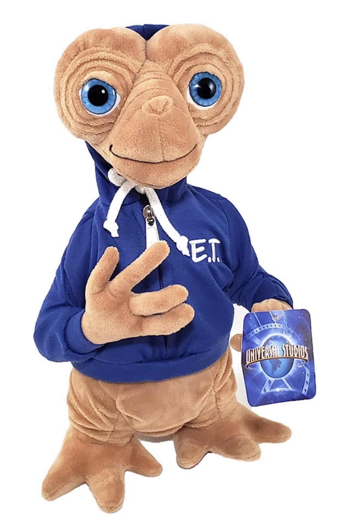 Universal Studios Exclusive - Plush Pillow - E.T. in Blue Hoodie 15 Inch