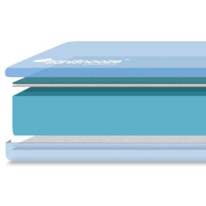 sanisnooze bedtime kids 6" waterproof bedwetting mattress (twin xl - 38” x 80” x 6")