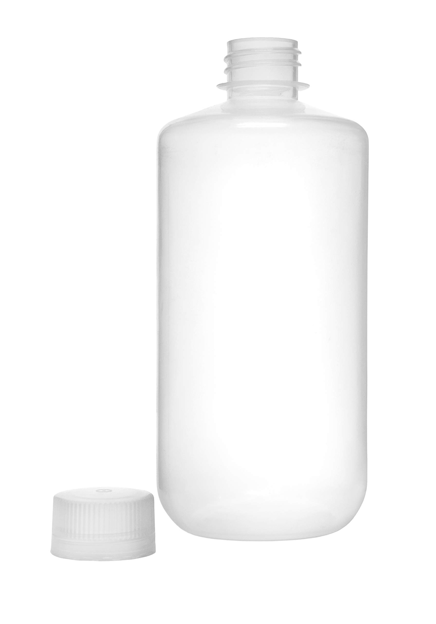 EISCO 6PK Reagent Bottles, 500ml - Narrow Mouth with Screw Cap - Polypropylene - Translucent Labs