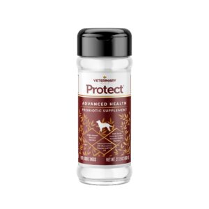 veterinary select protect advanced health for dogs, 2.2oz jar