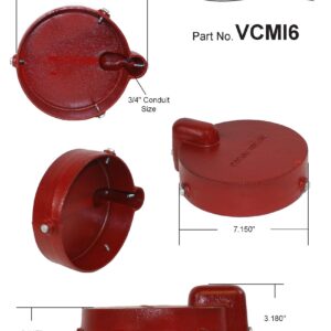 Merrill MFG VCMI 6-1/4-Inch Well Cap