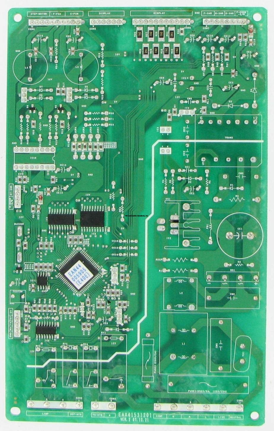 CoreCentric Remanufactured Refrigerator Main Power Control Board Assembly Replacement for LG EBR41531305